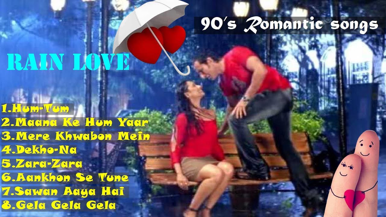 Romantic Rain Songs Bollywood, Monsoon Special 90's Hit Songs, Baarish ...