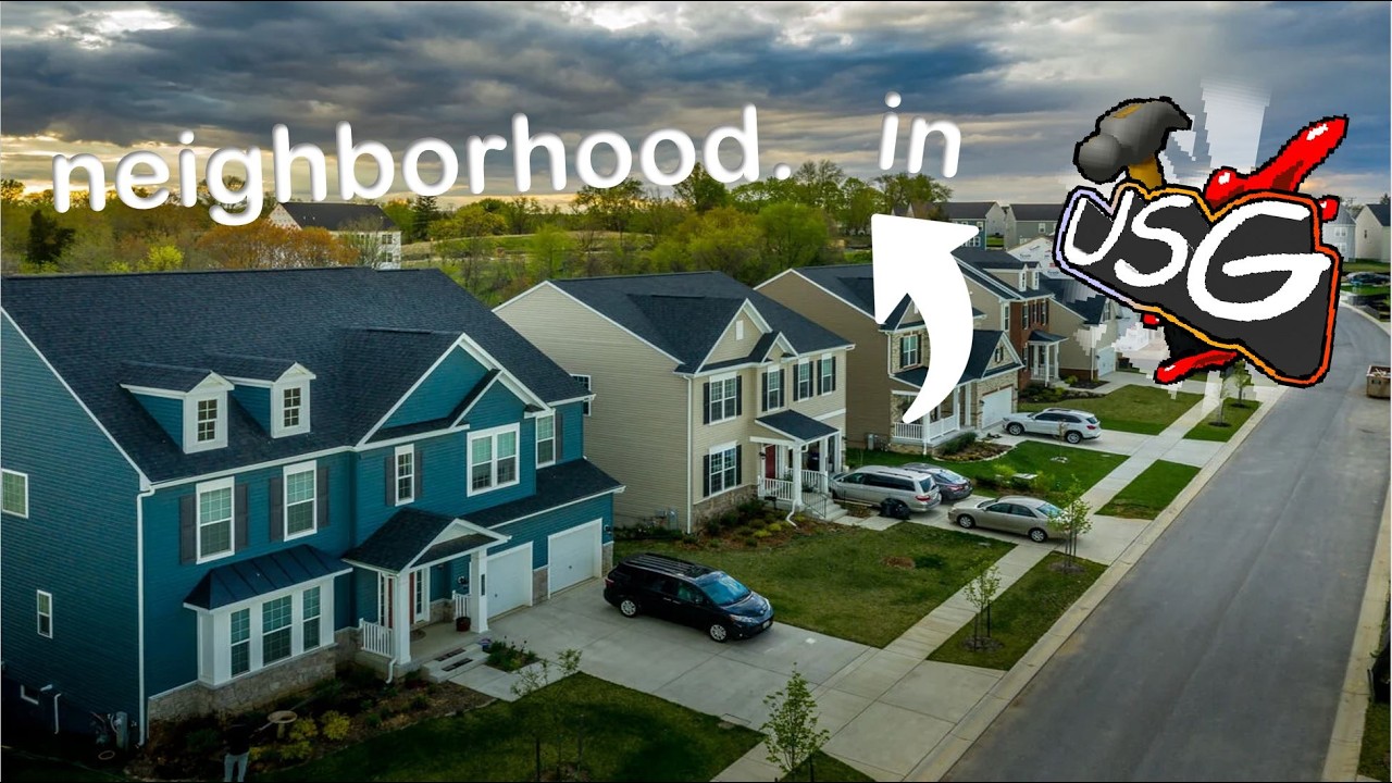 Exploring A ROBLOX Retro Neighbourhood Made In Untitled Sandbox Games ...