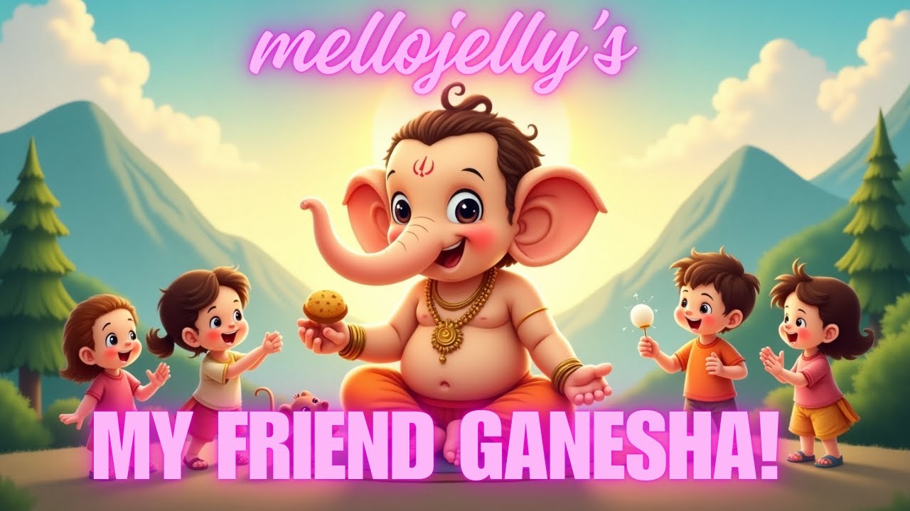 Bal Ganesh Ki Masti | Ganpati Bappa Kids Song | Animated Ganesha Rhymes ...