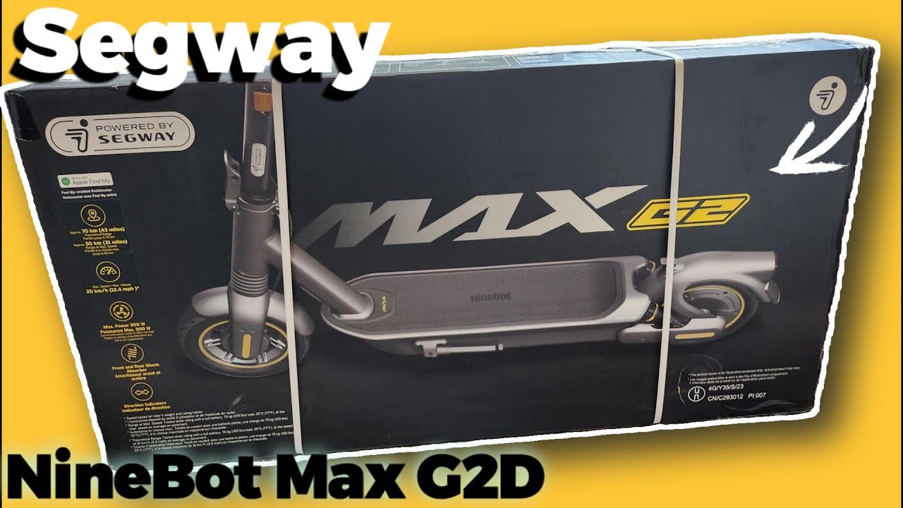 تجربتي مع Segway Ninebot Max G2D بلعربي - YouTube