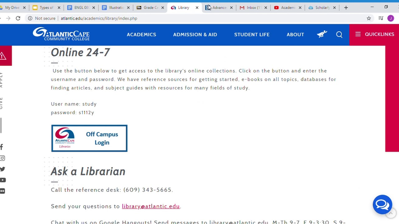 How To Access ACCC Library From Home - YouTube