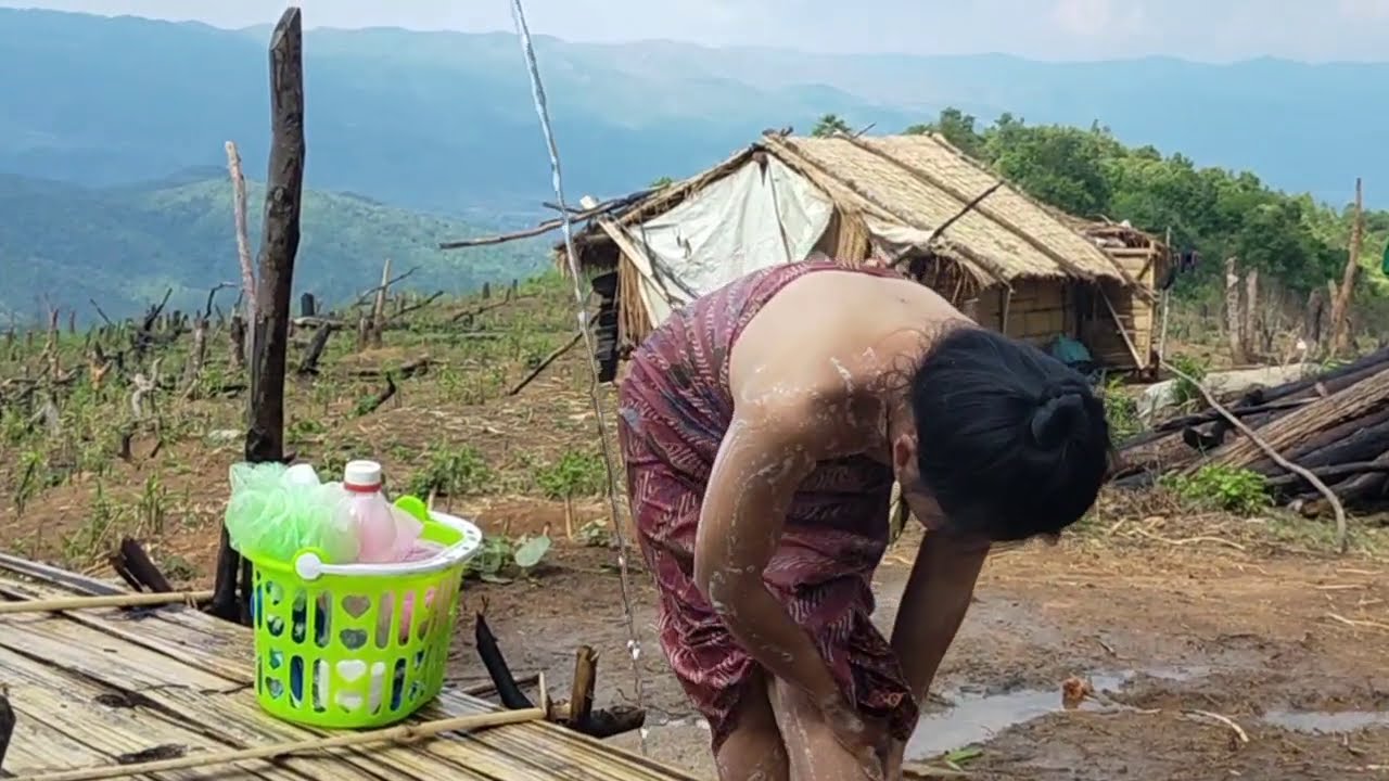 Nkauj Hmoob Mu Da Dej Toj Siab Laj Siab Heev Youtube