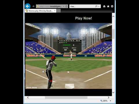 Play Miniclip Baseball for free - YouTube