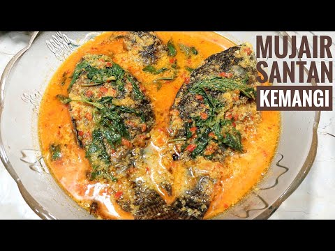 RESEP IKAN MUJAIR SANTAN KEMANGI