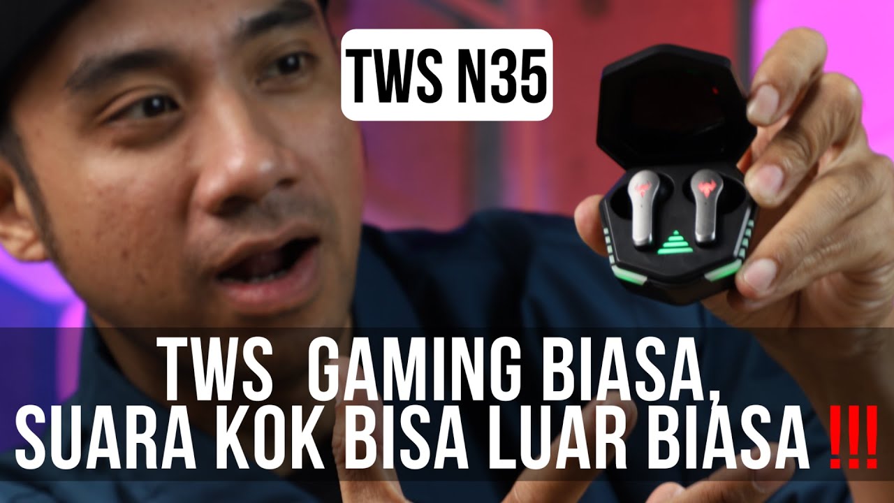 PLEASE DONT JUDGE BOOK BY ITS COVER ! SERIUS,TWS INI BAGUS ! REVIEW & UNBOXING TWS #gaming #n35 ...