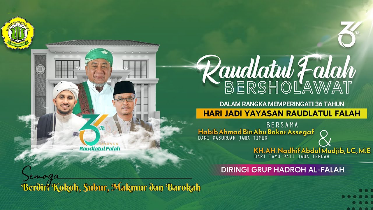 RAUDLATUL FALAH BERSHOLAWAT | Habib Ahmad bin Abu Bakar & Hadroh Al ...