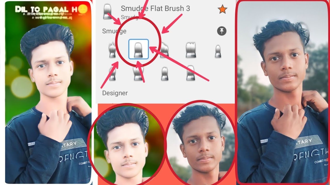 Best face smooth photo Editing 2024 || Autodesk sketchbook face smooth ...