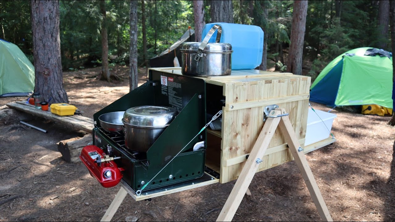 Custom Camp Kitchen Box Demonstration - YouTube