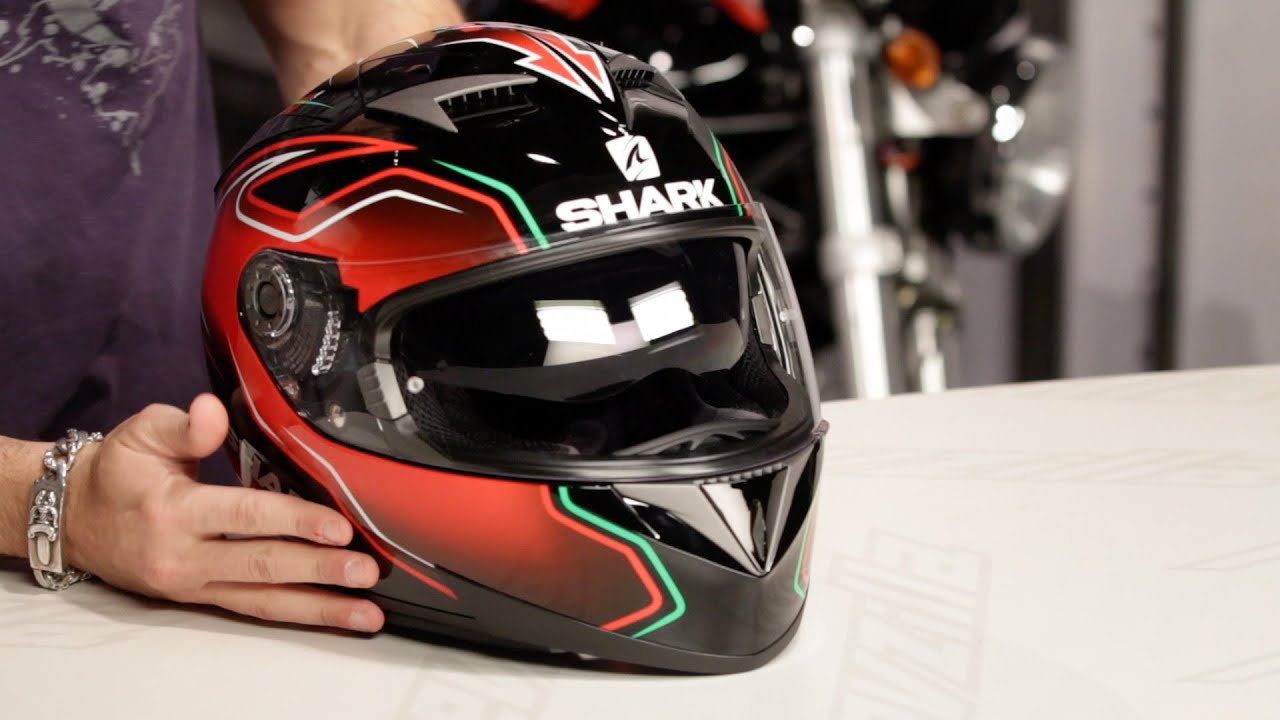 Shark S700 Guintoli Replica Helmet Review at RevZilla.com - YouTube