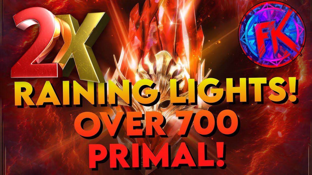 2X ON THIS TIME! Over 700 Primal Pull! | Raid: Shadow Legends - YouTube