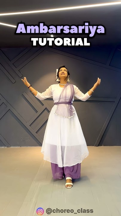 Ambarsariya | Dance Tutorial | Chahat Vaish #ambarsariya #easydancesteps - YouTube