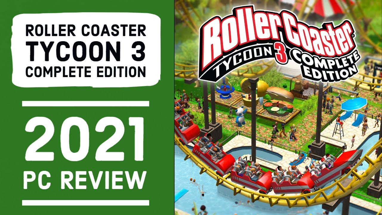 Roller Coaster Tycoon 3 | PC Review | 2021 - YouTube