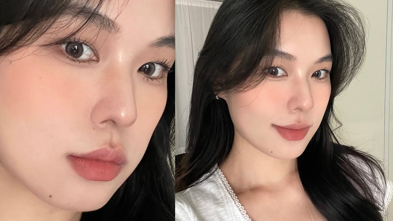 慵懶杏桃妝容🍑｜乾淨耐看內雙輕妝 眼妝減頰唇增畫法 feat.彩棠 - YouTube