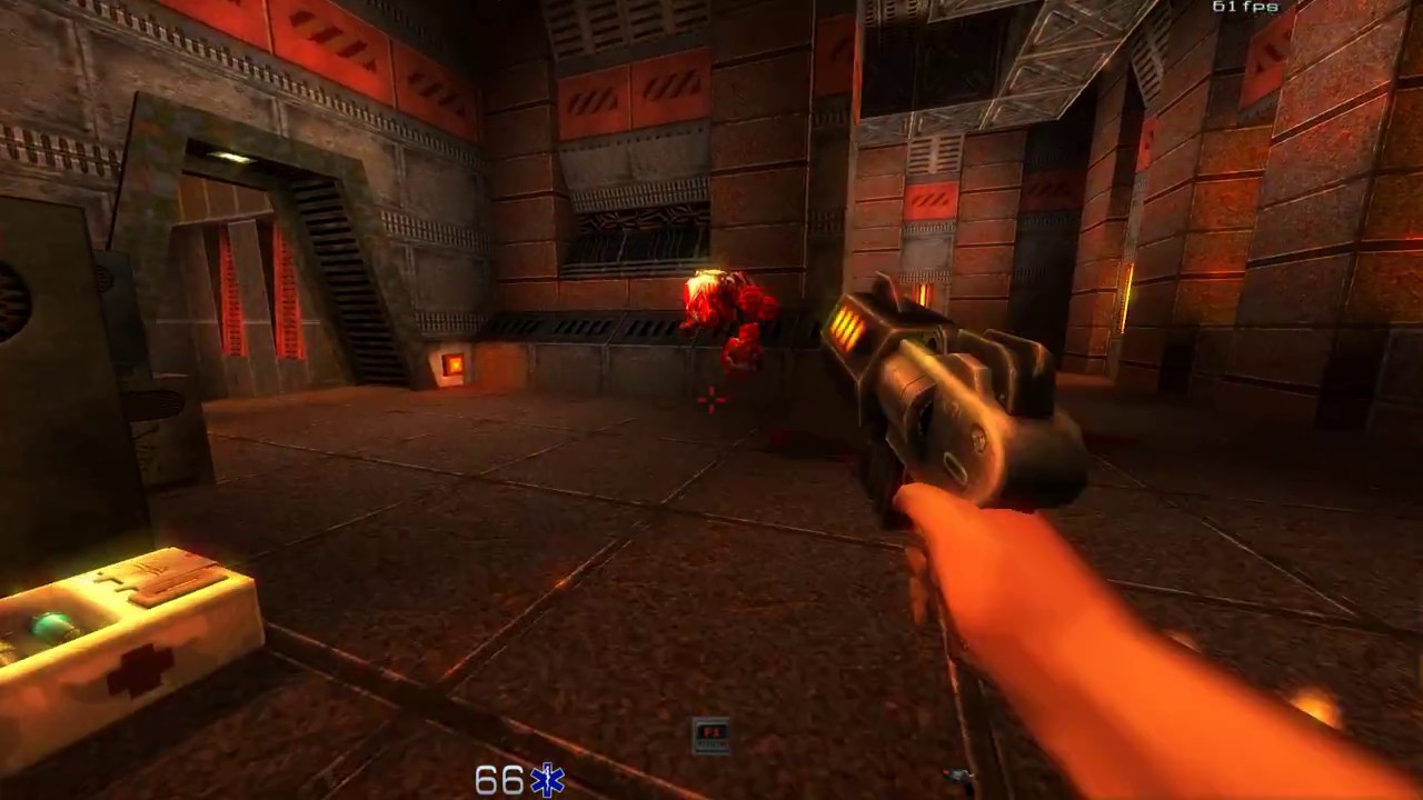 Quake 2 Modern Graphics Mod 1080p [KmQuake2] - YouTube