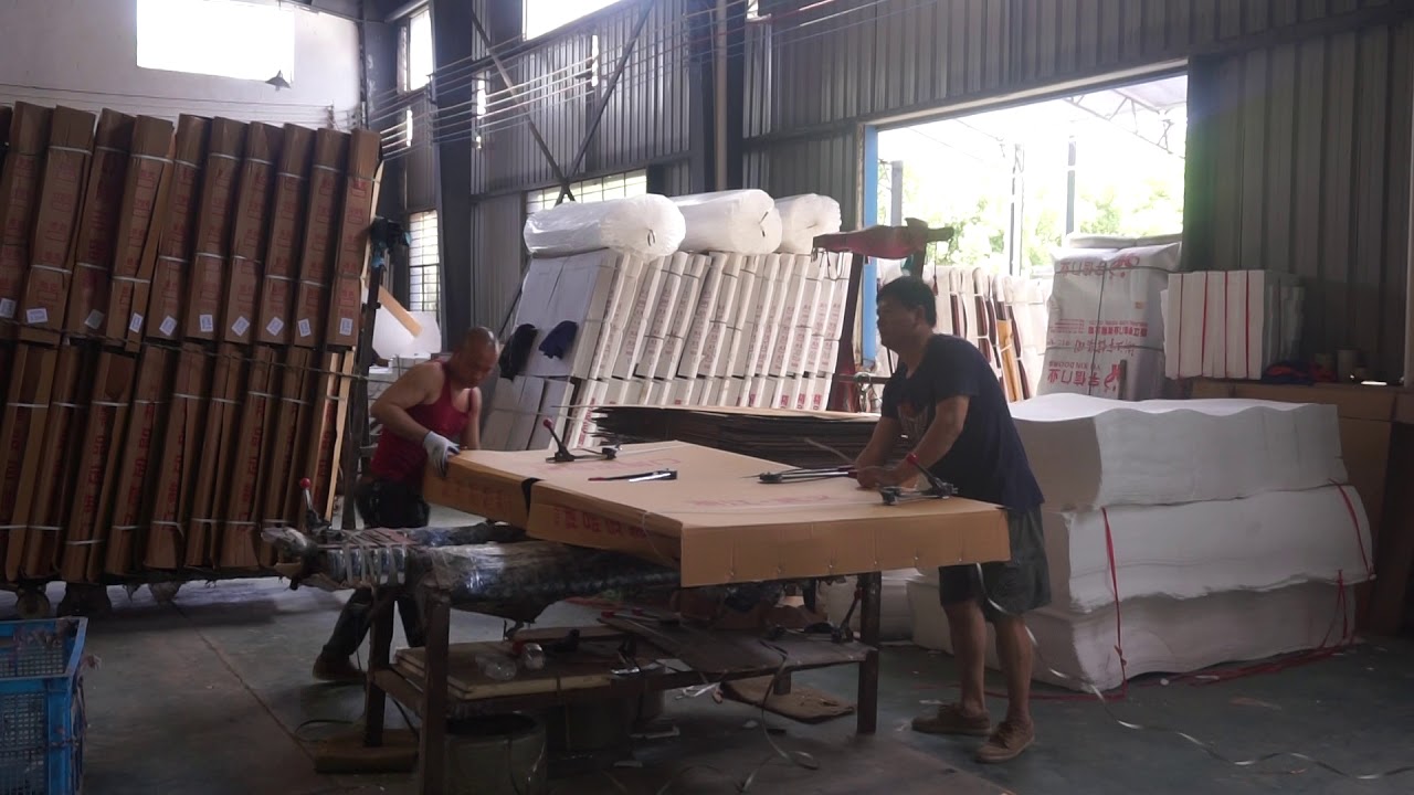 steel door production process - YouTube