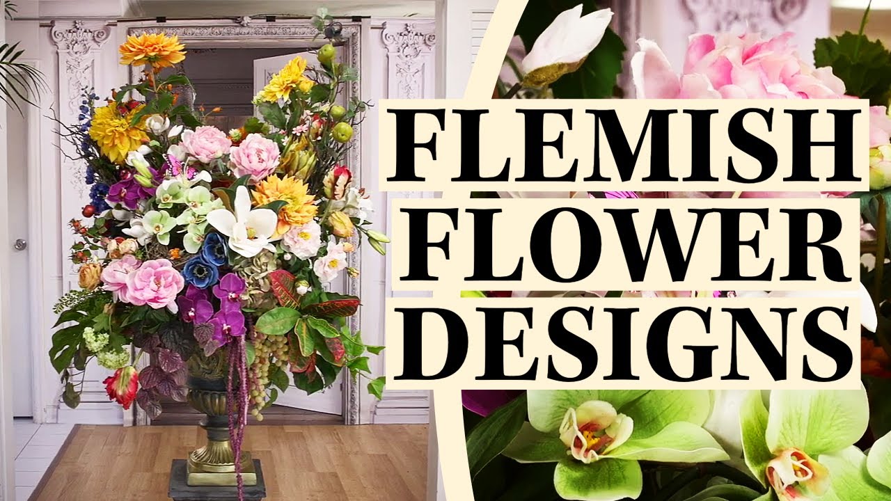 A Flemish Floristry Arrangement - inspired by the old Dutch master ...