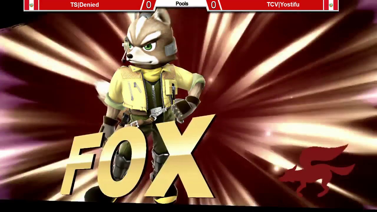 Sm4sh Arena #3: Pools - TS|Denied(Fox) vs TCV|Yostifu(Mario,Lucina ...