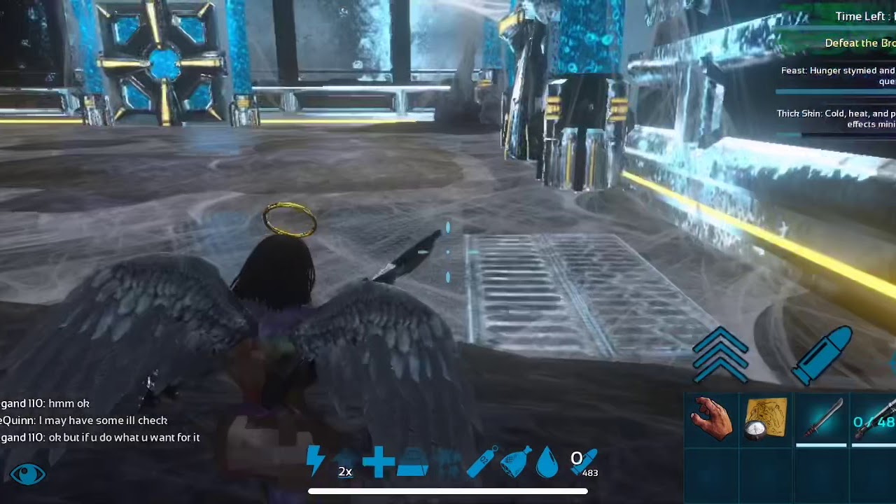 Cursed Caverns of the Webbed|Ark Mobile Boss room - YouTube