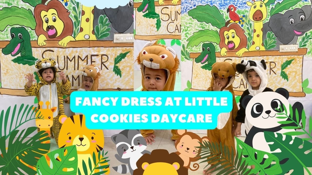 Fancy dress at Little cookies Daycare - YouTube