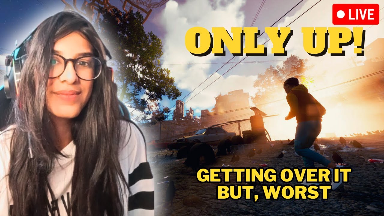 GETTING OVER IT BUT THIS IS WORST! ONLY UP! |LIVE| - YouTube