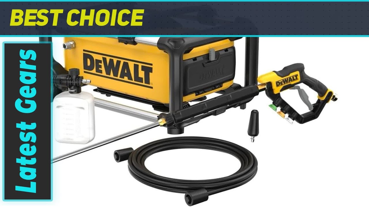 DeWalt DWPW3000: Most Powerful Electric Pressure Washer? - YouTube