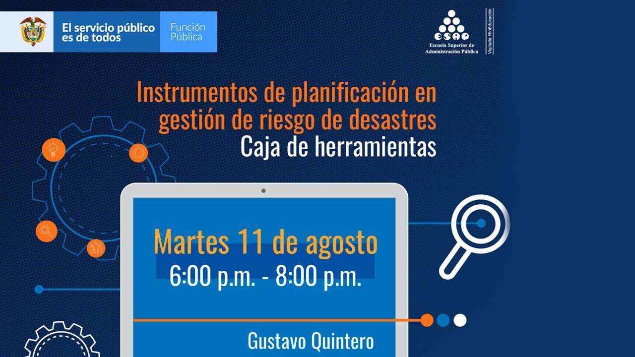 Instrumentos de planificación en gestión de riesgo de desastres- Caja ...