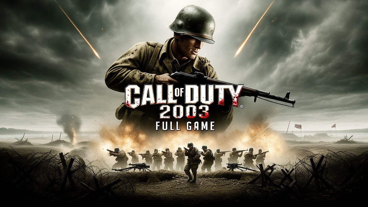 CALL OF DUTY 2003 Remastered Gameplay Walkthrough FULL GAME (4K Ultra ...