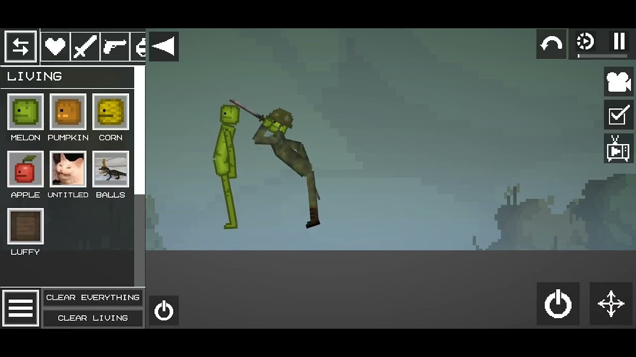 me doing random stuff on melon playground also almost had a seizure massive flash warning - YouTube