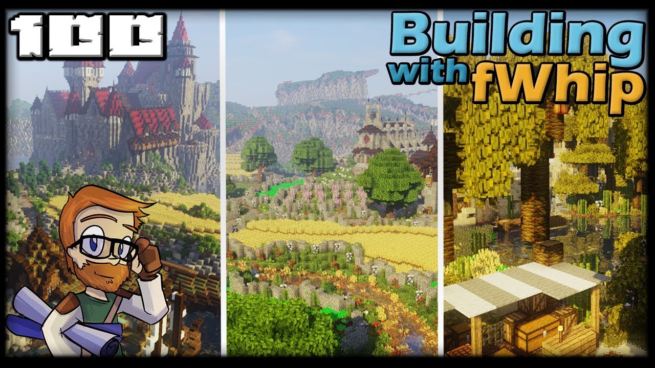 Building with fWhip :: WORLD TOUR & DOWNLOAD #100 MINECRAFT Let's Play ...