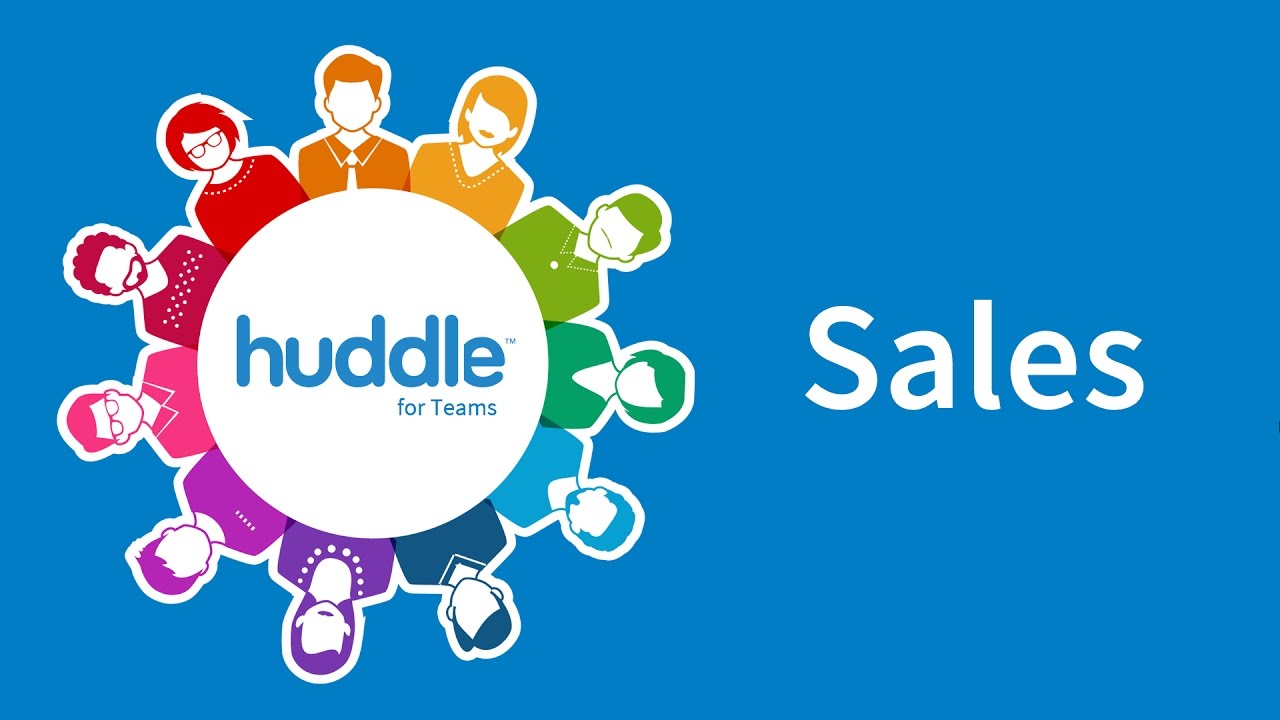 Huddle for teams - Sales - YouTube