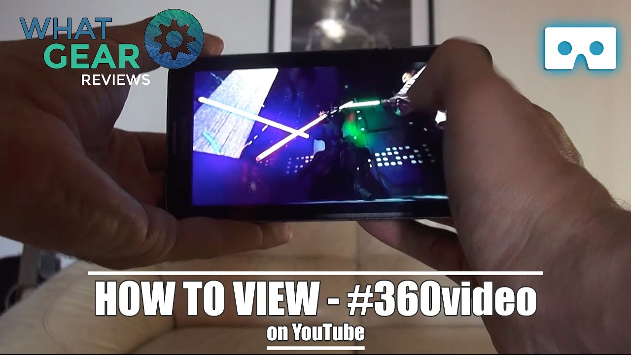 HOW TO view 360 video on YouTube! - YouTube