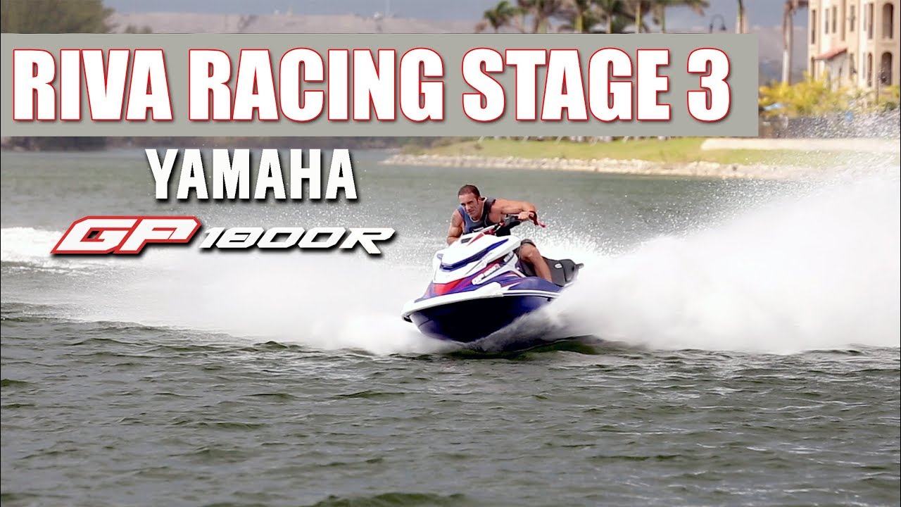 86 MPH Yamaha GP1800 with Riva Racing Stage 3 - YouTube