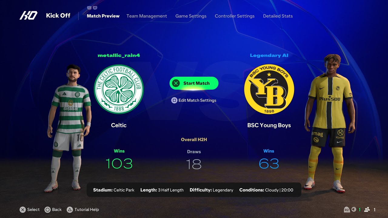 FC 25 | Celtic vs Young Boys - UEFA Champions League 23/24 - Gameplay ...