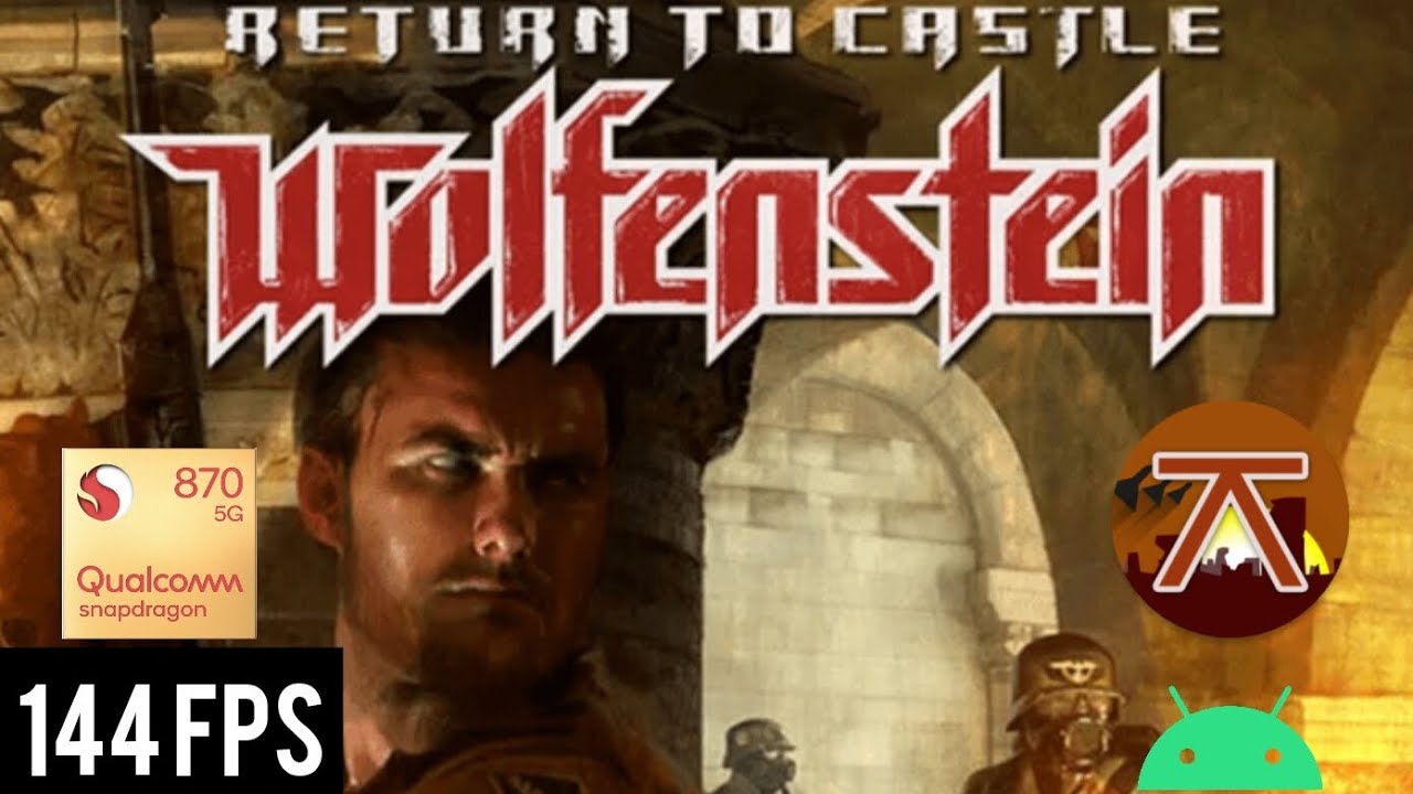 تجربة Return to castle Wolfenstein على الاندرويد على محاكي Alpha touch ...