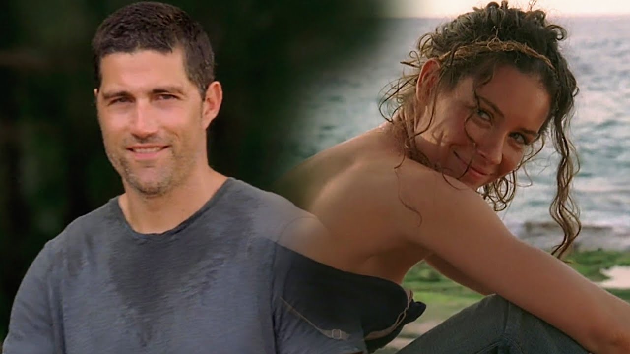 OST HD | Jack and Kate [S04E09] Flirty Waving on the Beach ...