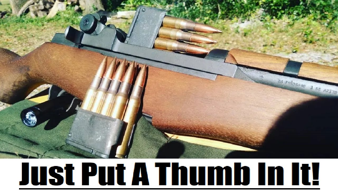 Garand Thumb - YouTube