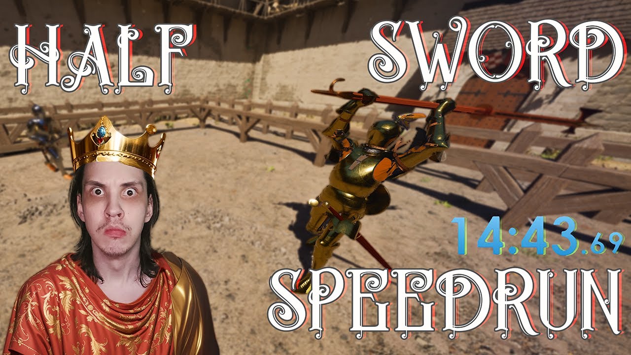 НОВАСОВ: SPEEDRUN ПРОХОЖДЕНИЕ ЗА 14 МИНУТ | HALF SWORD DEMO МИРОВОЙ РЕКОРД | 4/18/2025 - YouTube