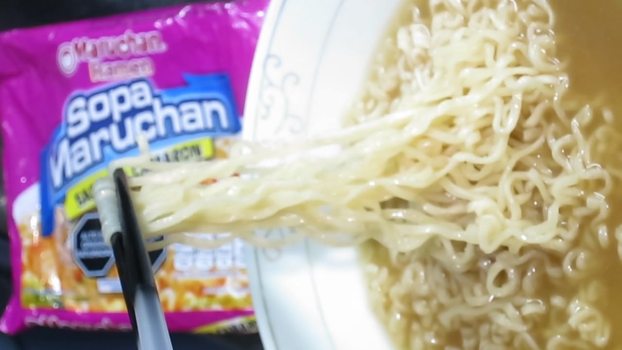 No.6733 Maruchan (USA) Sopa Maruchan Sabor a Camaron - YouTube