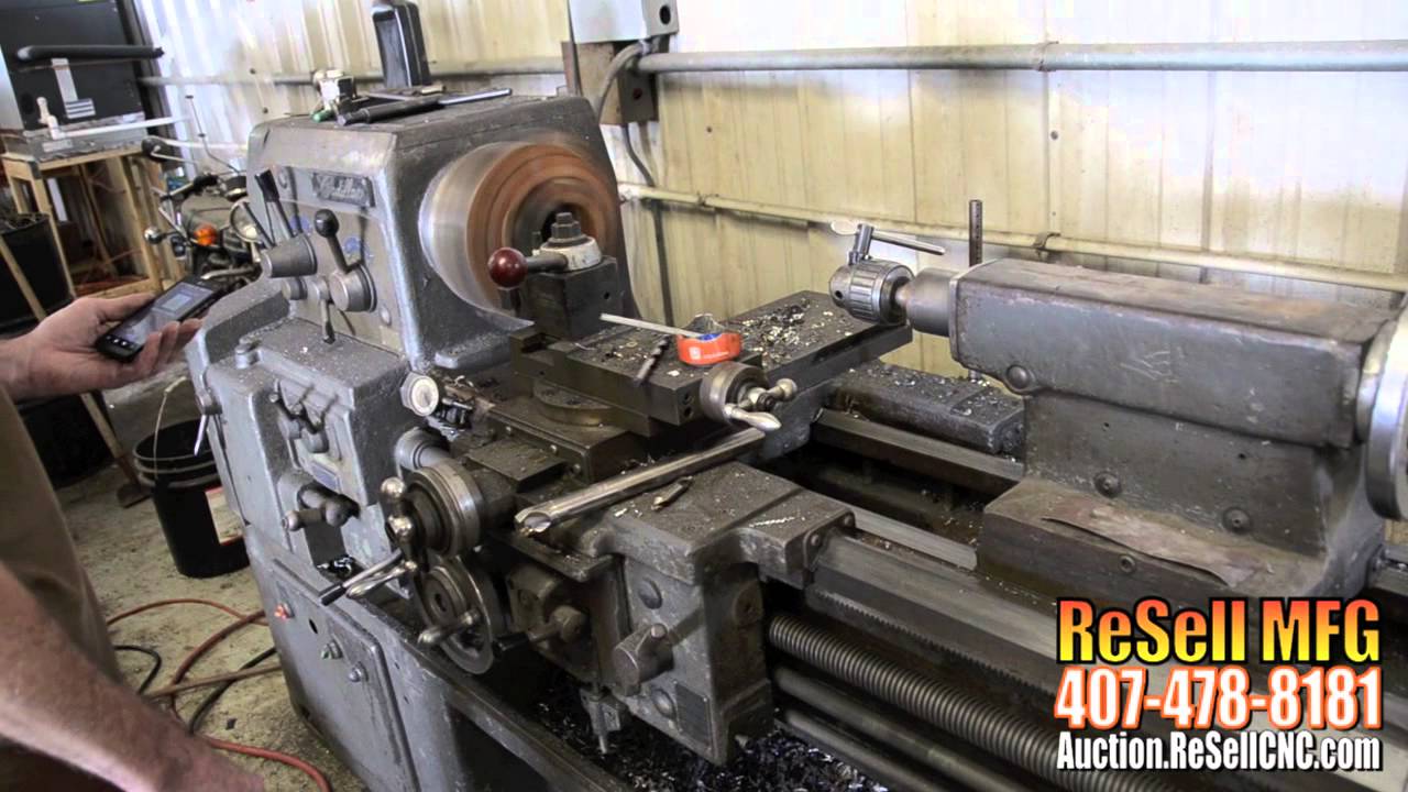Lot 26 - Cadillac Engine Lathe - M&M Machining CNC Liquidation - ReSell ...