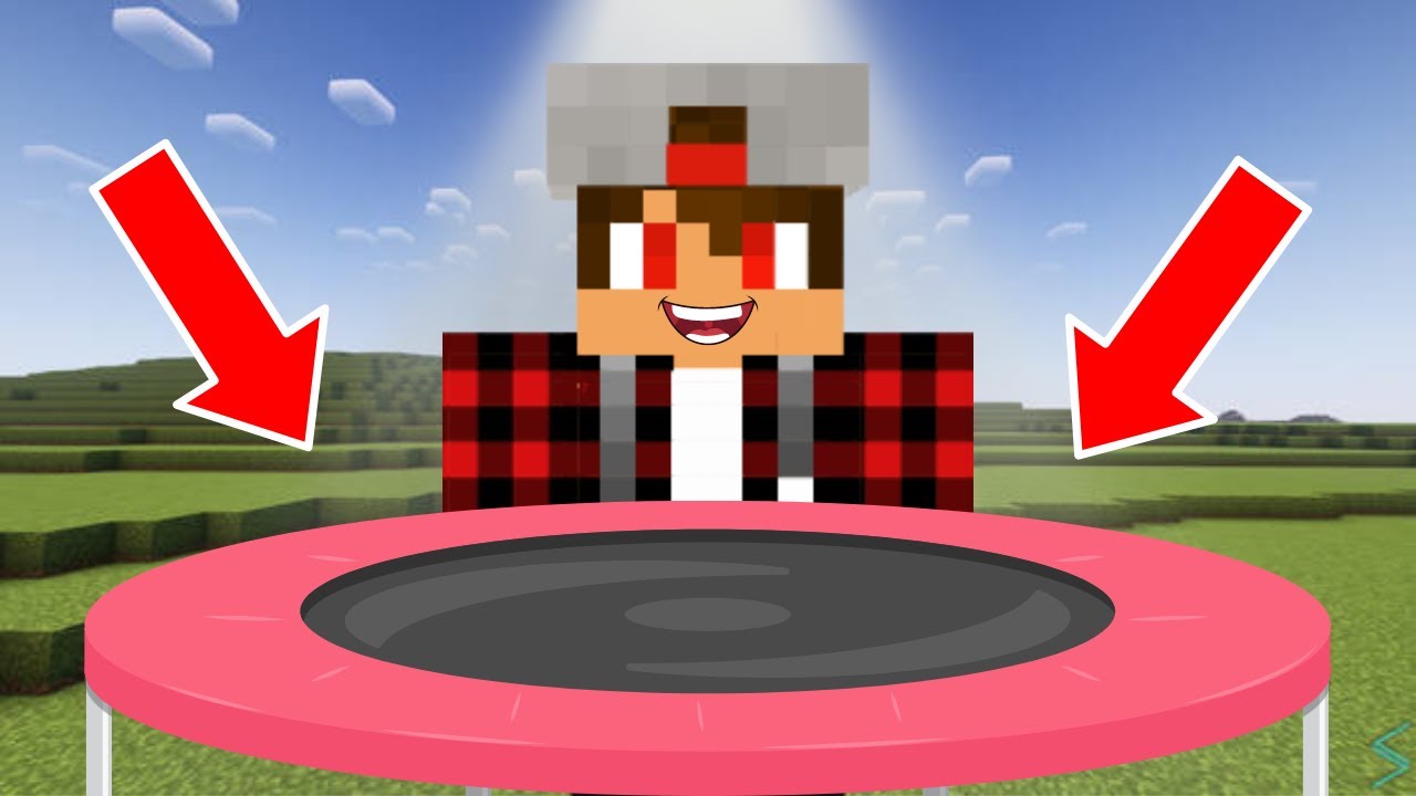 Trampoline Build In Minecraft! - YouTube