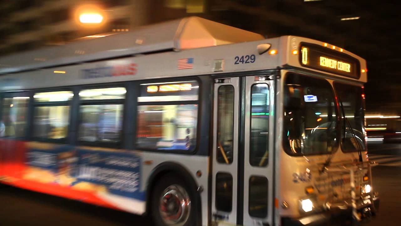 WMATA Metro Bus New Flyer C40LF 2429 on the 80 - YouTube
