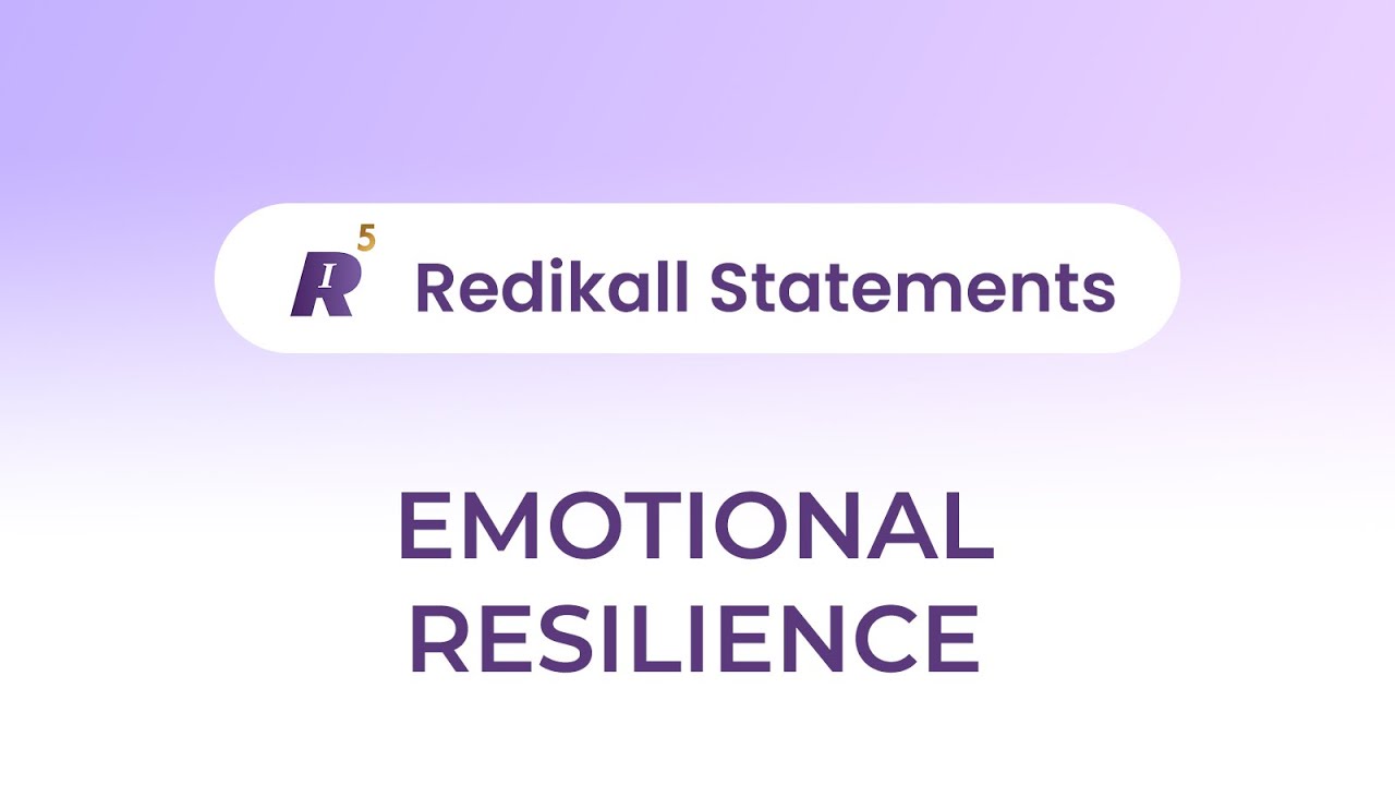 R5 Redikall Statements for Emotional Resilience - YouTube