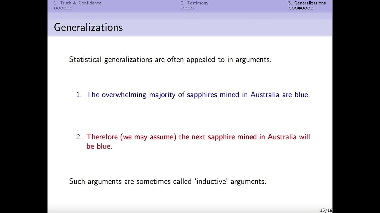 Lecture 5, Part 3: Generalizations - YouTube