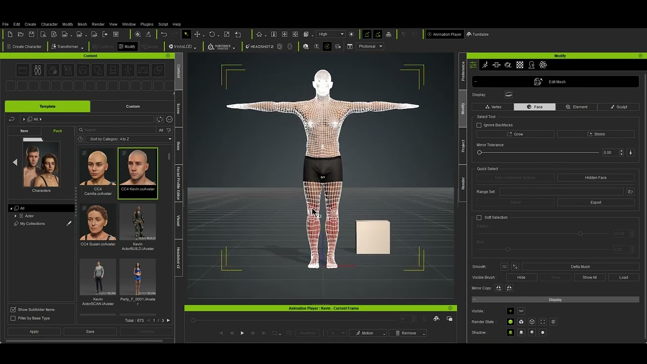 Creating an Amputee in CC4 - YouTube