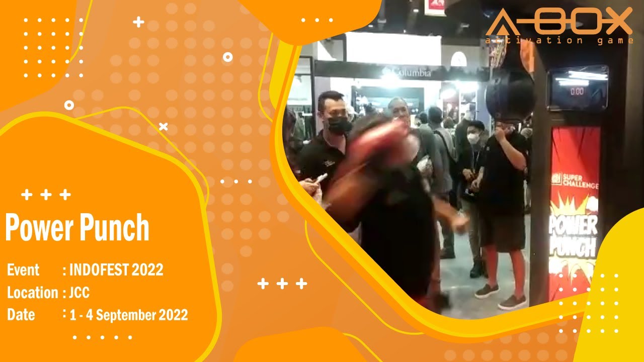 Power punch Game - Event Indonesia Outdoor Fest 2022 - YouTube