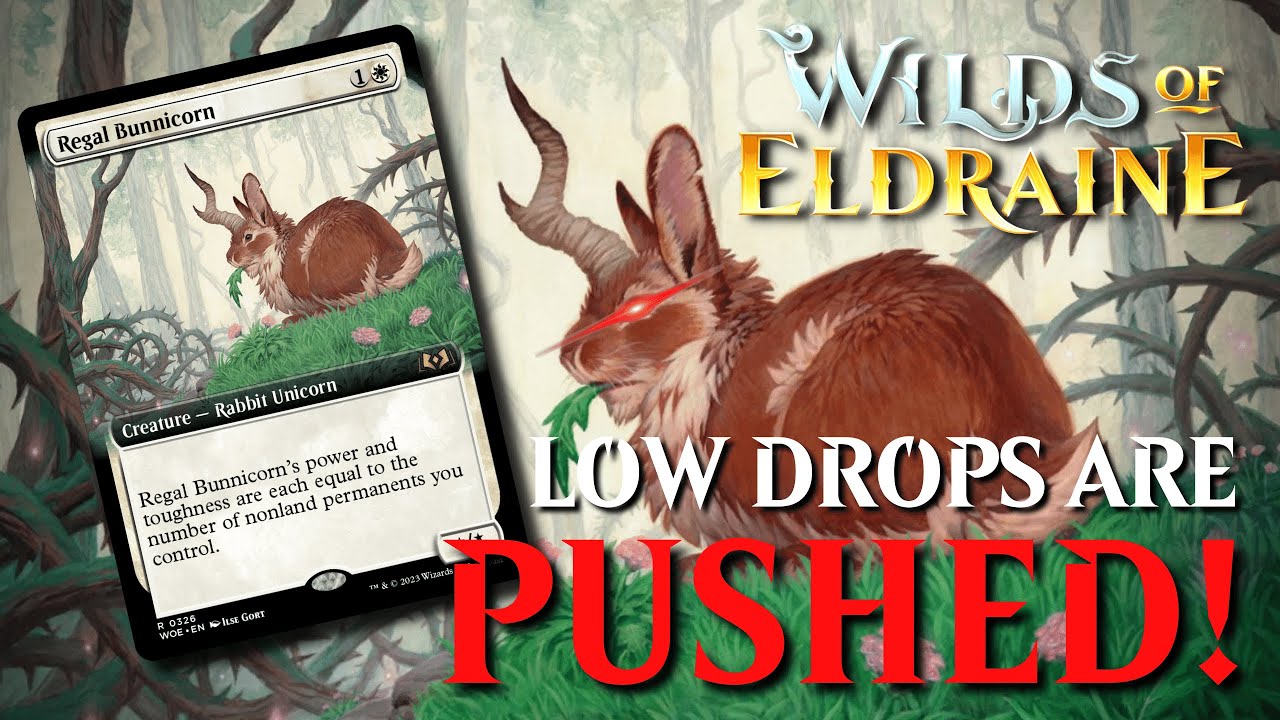 WILL 2 DROPS RULE THIS FORMAT?! - MTG Wilds of Eldraine Previews - YouTube