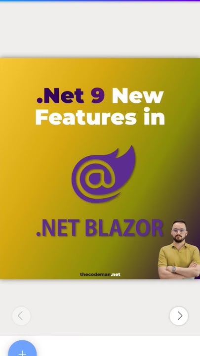 Top .NET Blazor New Features in 2025! 🚀 #dotnet #blazer #asp.net #coding #webdevelopment - YouTube