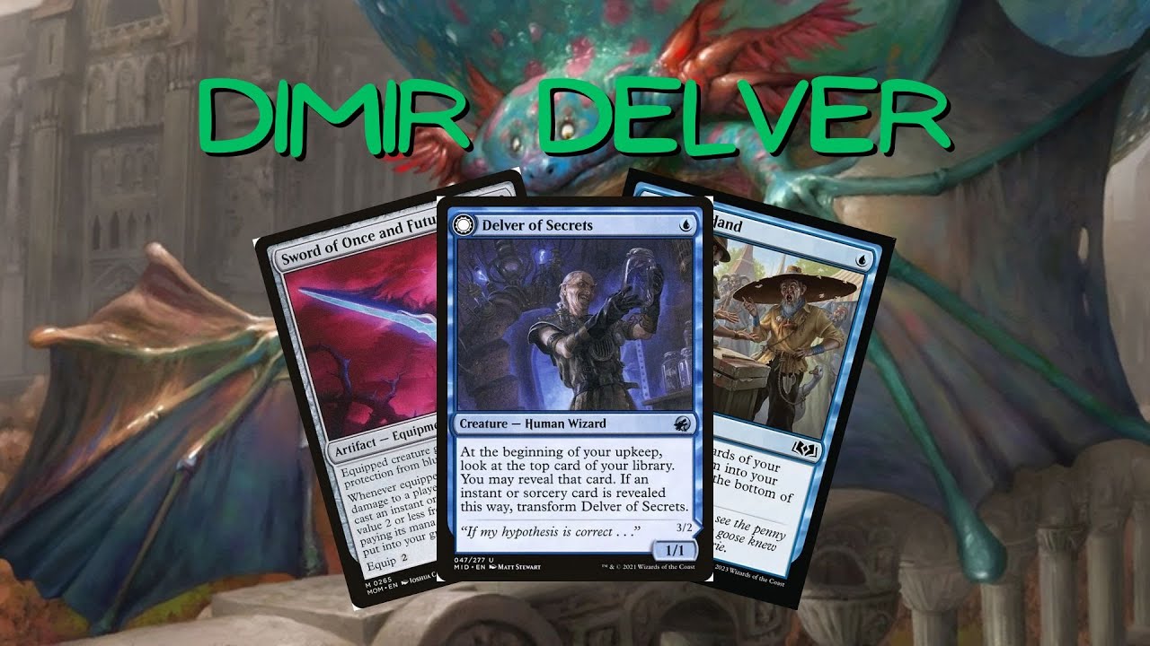 Dimir Delver | Magic The Gathering (MTG) | Wilds of Eldraine Pioneer ...