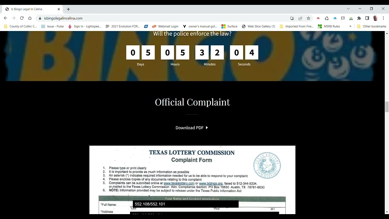 Is Bingo Legal In Celina Website YouTube Is Bingo Legal In Celina Website YouTube