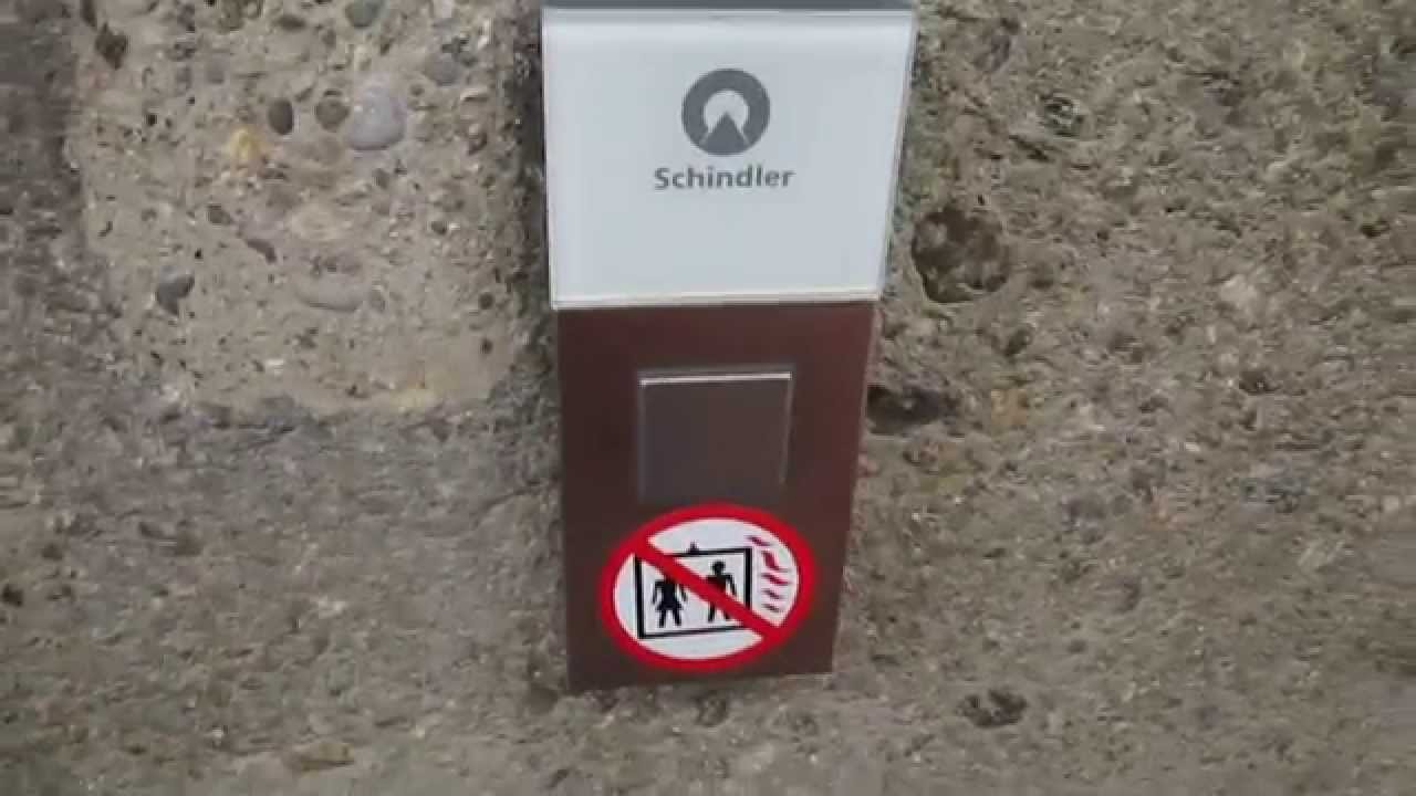 Lift Schindler @ underground bus station "Autosilo Balestra", Lugano ...